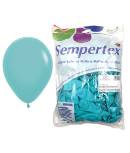 Globos color celeste #12 c/u - Pixel